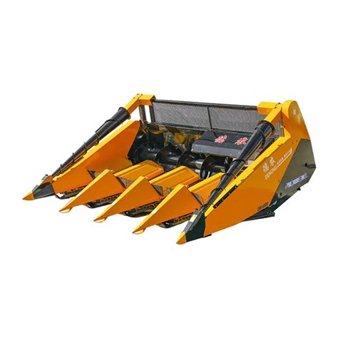 header set for corn harvesting 4 rows corn harvester header implement