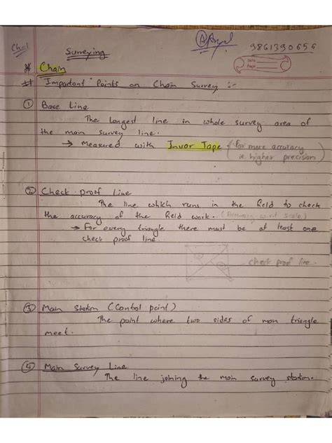 Surveying Class Notes Sub Engineer Pdf