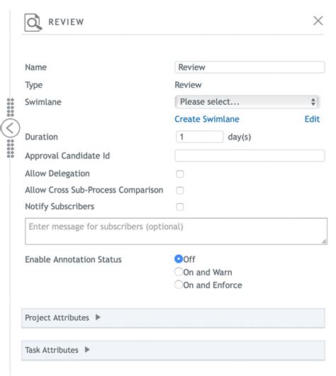 Task Node Settings Blue Help And Support