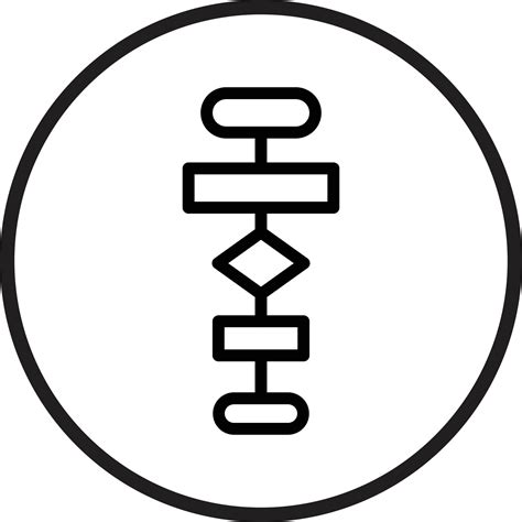 Flowchart Icon Style 13698714 Vector Art At Vecteezy