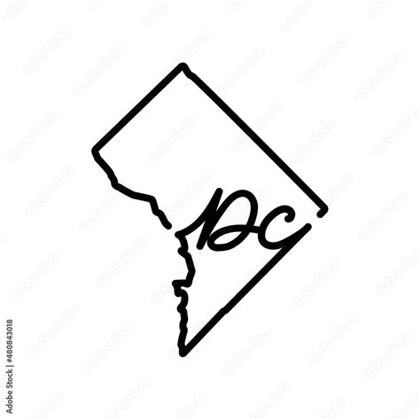 Washington District Of Columbia Map