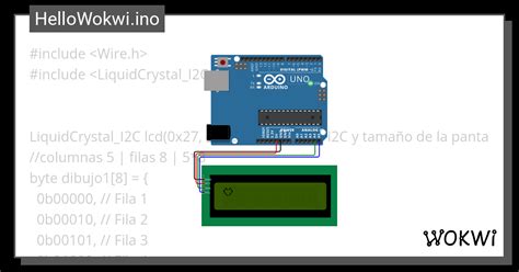 Displaycaracter Nuevo Copy 2 Wokwi Esp32 Stm32 Arduino Simulator