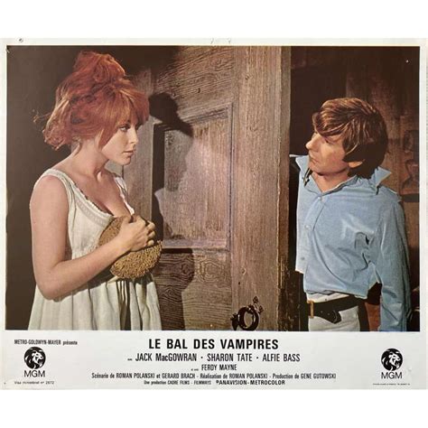 The Fearless Vampire Killers French Lobby Card 10x12 In 1967 N12
