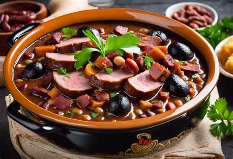 Feijoada Brésilienne Authentique Recette Traditionnelle De Ragoût Noir