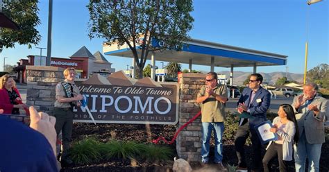 New Welcome Sign Greets Residents And Passersby In Nipomo Whose Idea Was It