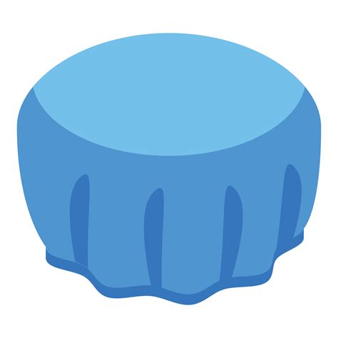 Swimming Cap Icon Isometric Style 15690076 Vector Art At Vecteezy