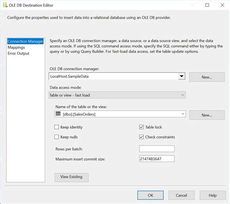 Move Data From Excel To Sql Using Ssis