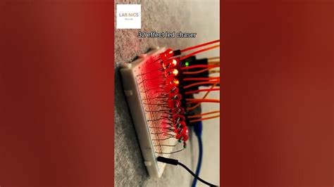32 Effect Led Chaser Ledchaser Multieffect Ledcircuit Arduino Arduinoprojects Diy Project