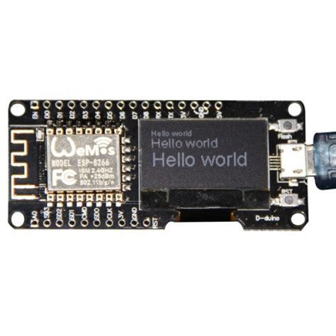 jual termurah wemos nodemcu wifi for arduino and nodemcu esp8266 0 96