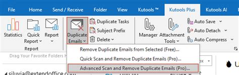 Quickly Delete Or Remove Duplicate Emails In Outlook