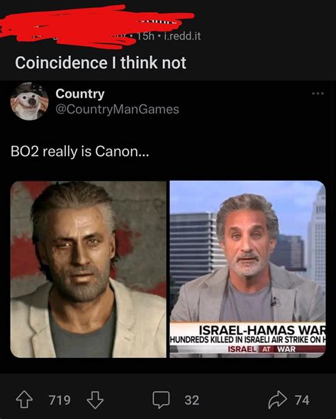 Yo He Looks Similar To A Bo2 Character 🤯🤯🤯🤯 Call Of Duty Is Real 🤯🤯🤯🤯 R Gamingcirclejerk