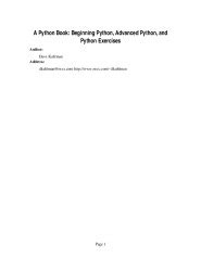 Advanced Python Course With Exercises