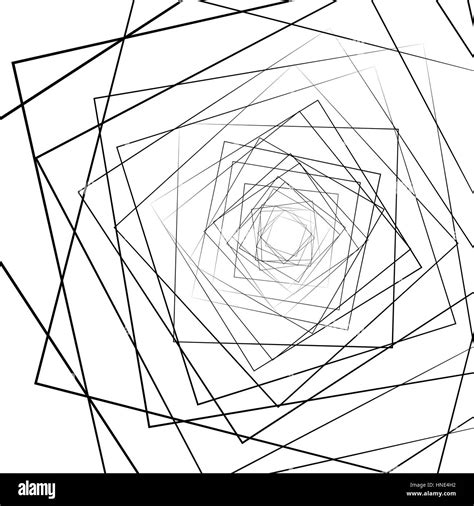 Distorted Random Radiating Lines Abstract Monochrome Pattern Stock Vector Image And Art Alamy
