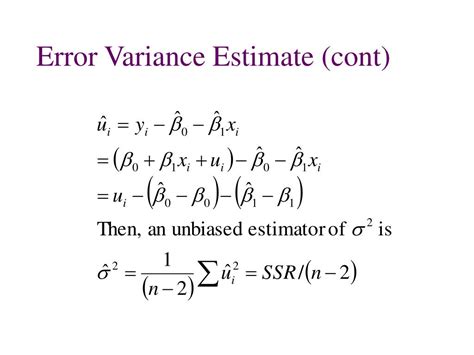 Ppt The Simple Regression Model Powerpoint Presentation Free
