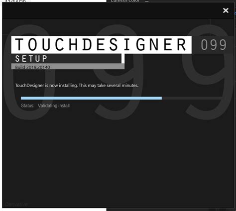 windows 10 touchdesigner 2019 20140 instllation error bugs