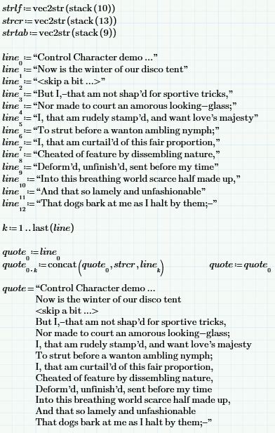 Prime String Control Characters Actually Do Some Ptc Community