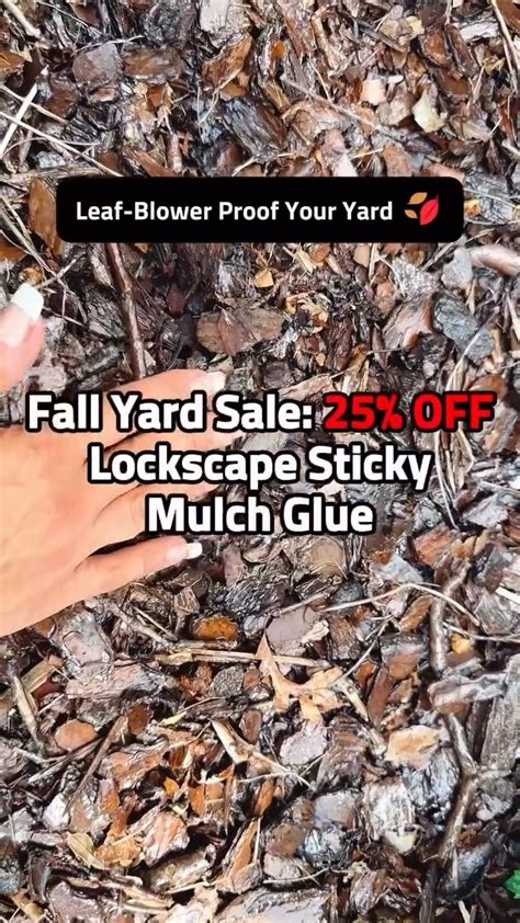 Pov Your Weekend Isnt Spent Chasing Runaway Mulch Because You Finally Glued Them Down 🌿💪