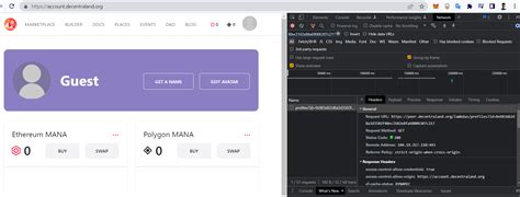 Can Not Get My Avatar · Issue 571 · Decentralandissues · Github