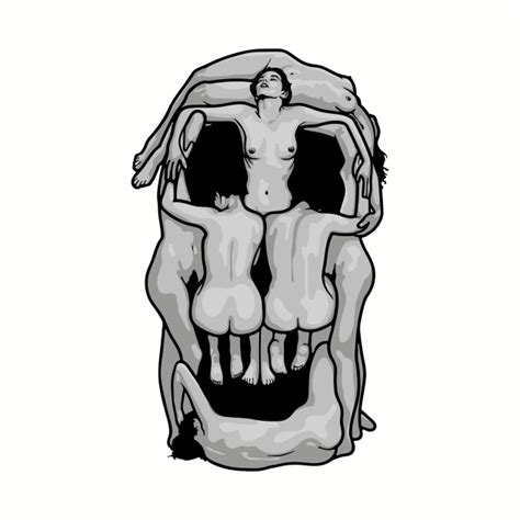 Skull Skull T Shirt TeePublic