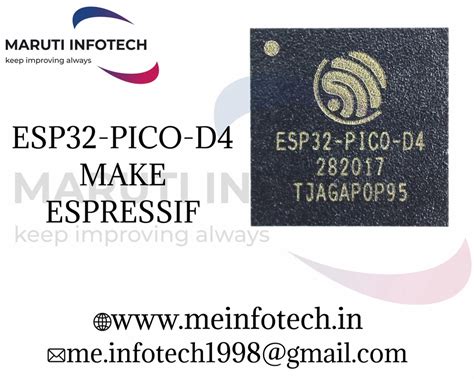Esp32 Pico D4 Espressif At ₹ 930piece Electronic Components In