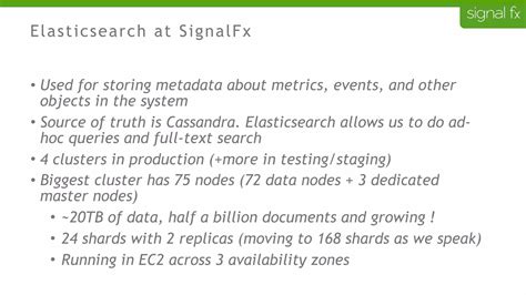 Signalfx Elasticsearch Metrics Monitoring And Alerting Ppt Free Download
