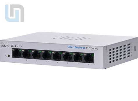 CBS110 8T D EU Cisco Business 110 Series 8 Port Gigabit Unmanaged Switch