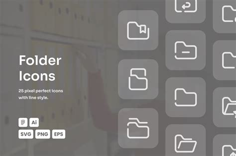 item folder dashed line icons by mhudaaa shared by g4ds