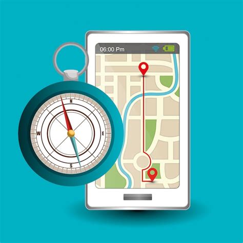Premium Vector Gps Navigation Design