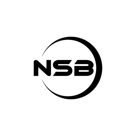 Nsb Letter Logo Design In Illustration Vector Logo Calligraphy Designs For Logo Poster