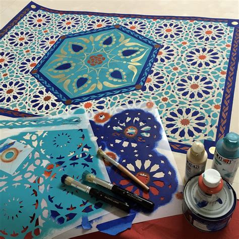 Tours And Courses Stencil Library