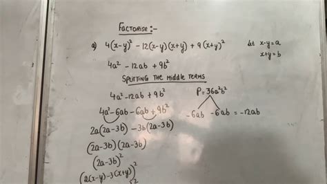 Factorise Class 9 Youtube