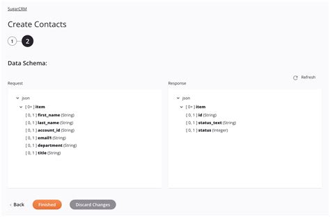 Sugarcrm Create Contacts Activity