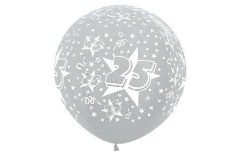 Sempertex 36 Inch Cijfer 25 Silver 481 Ha Ha Entertainment