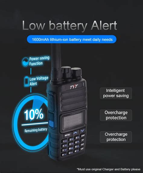 TYT TH-350 Tri-brand Tri-Standby Walkie Talkie VHF UHF 220Mhz Long ...