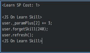 Need Help With Learn Skill System RPG Maker Forums