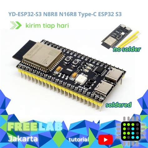 Jual Yd Esp32 S3 N8r8 N16r8 Esp32 S3 Devkit Type C Esp32 S3 Wroom Psram