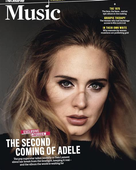 Populove For The Love Of Pop Music Adele Magazine Cover Music Adele