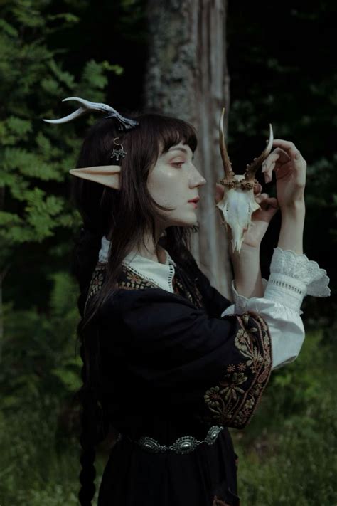 Dark Faun Fantasy Photography Faun Dark Aesthetic