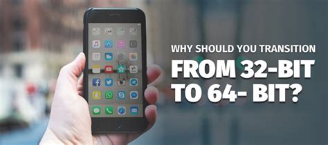 Why Should You Transition Ios App From 32 Bit To 64 Bit