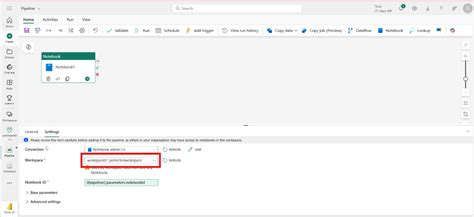 Access A Notebook From A Pipeline To A Notebook In A Restricted Workspace Microsoft Fabric
