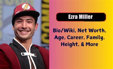 Ezra Miller Biography 2026 Age Height Weight Net Worth Salary Born