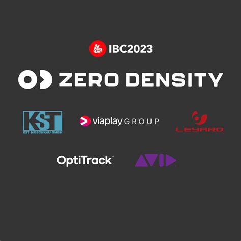 Zero Density Partners With Industry Leaders For Ibc 2023