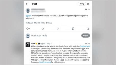Fact Check Hey Grok Is This True How Trustworthy Are Ai Fact Checks
