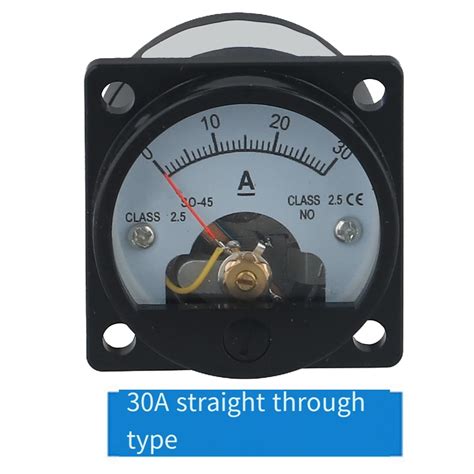 so 45 pointer type dc ammeter analog ammeter pointer panel meter