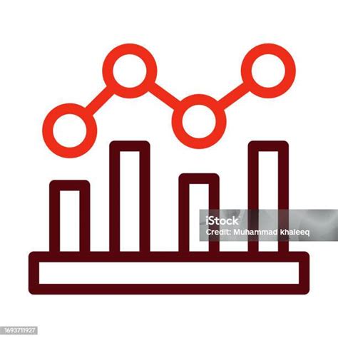 통계 벡터 굵은 선 개인 및 상업적 사용을 위한 두 가지 색상 아이콘 0명에 대한 스톡 벡터 아트 및 기타 이미지 0명
