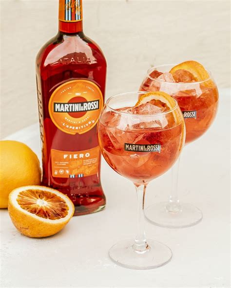 Move Over Aperol Its Time For A Martini And Rossi Fiero Spritz