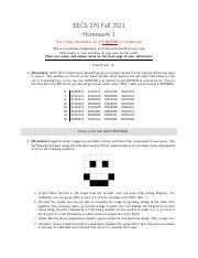 HW FA Solution Pdf EECS Fall Homework Due Friday September PM On