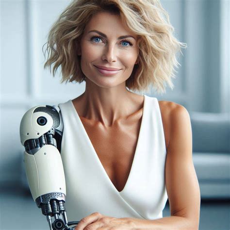 Blonde Hair Woman With Prosthetic Arm By Trainman4468 On Deviantart