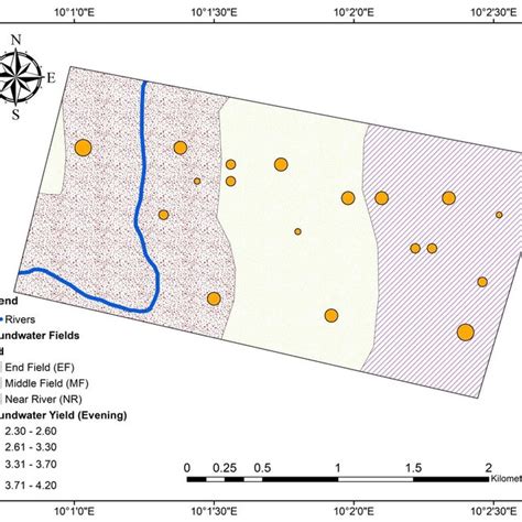 Variation In Groundwater Levels Download Scientific Diagram