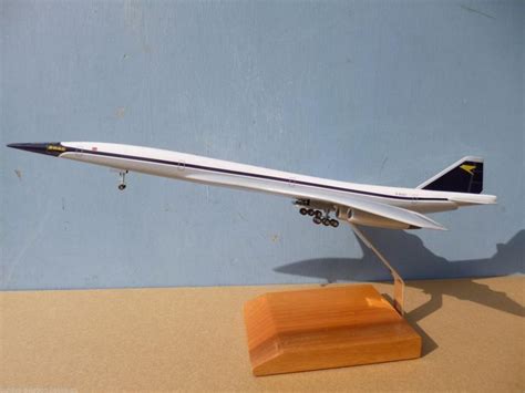 Boeing 2707 Sst Boac 1200 Model With Stand